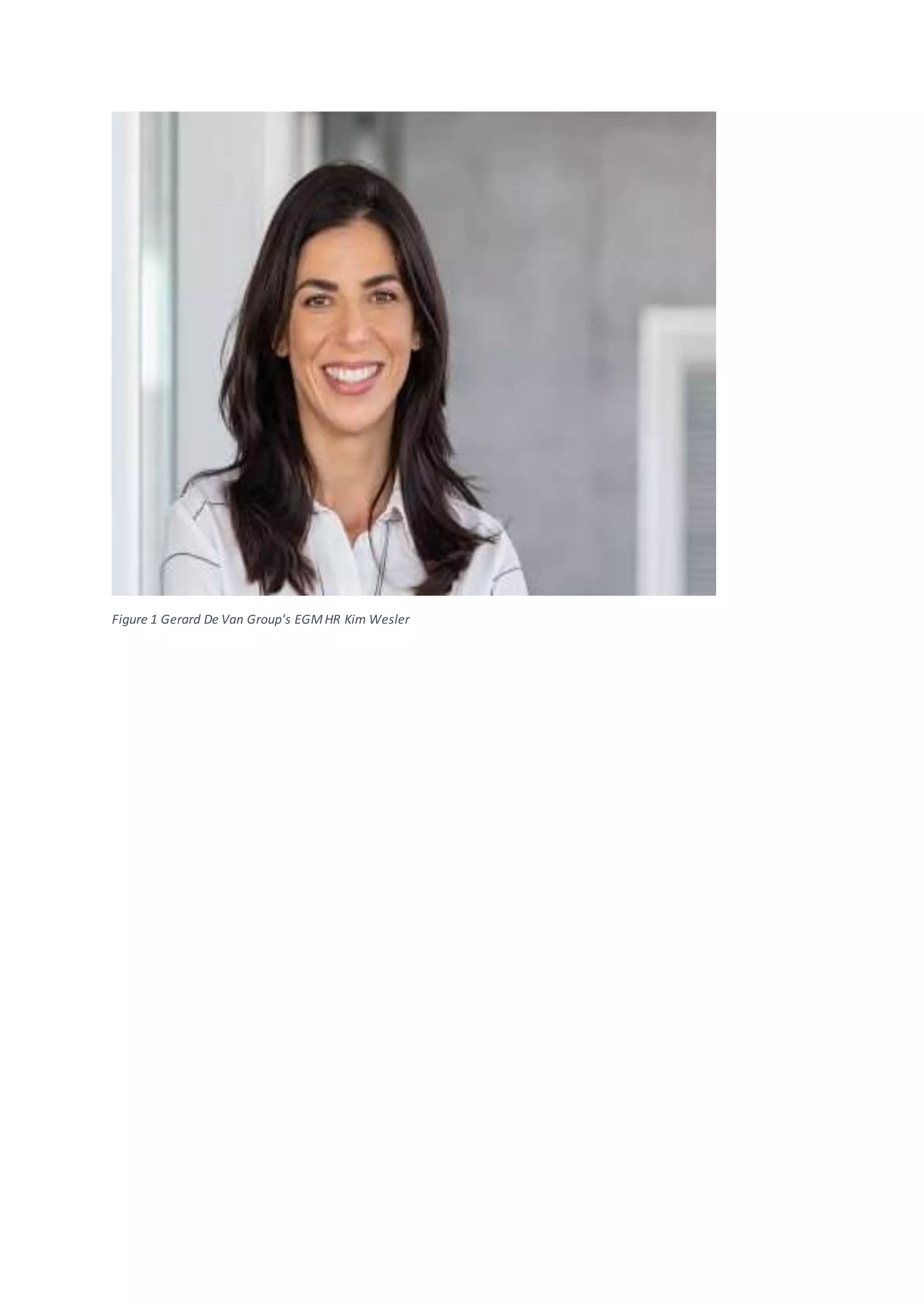 Gerard de van group kim weisler | DOCX