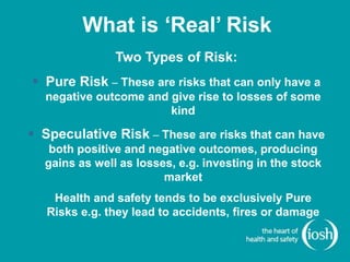 sensible risk assessment | PPT