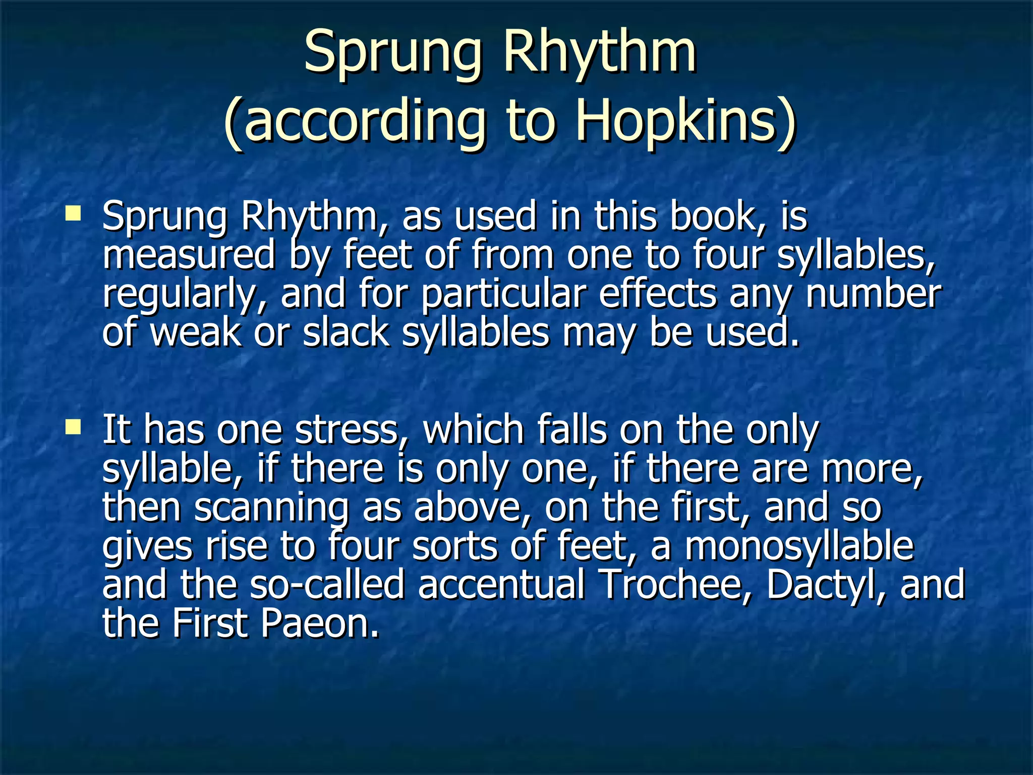 Gerard manley hopkins2 | PPT