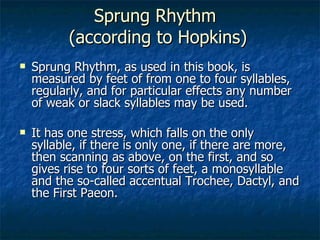Gerard manley hopkins2 | PPT