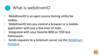 Argentesting 2017 - Workshop Webdriver.io