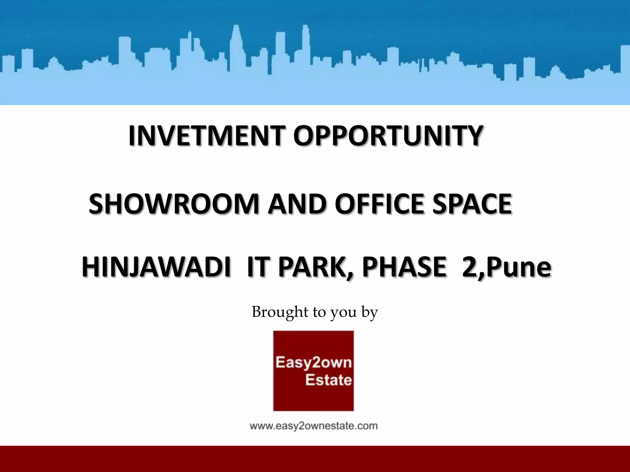 Gera's Imperium Rise - Investment Opportunity Showroom and Office Space ...