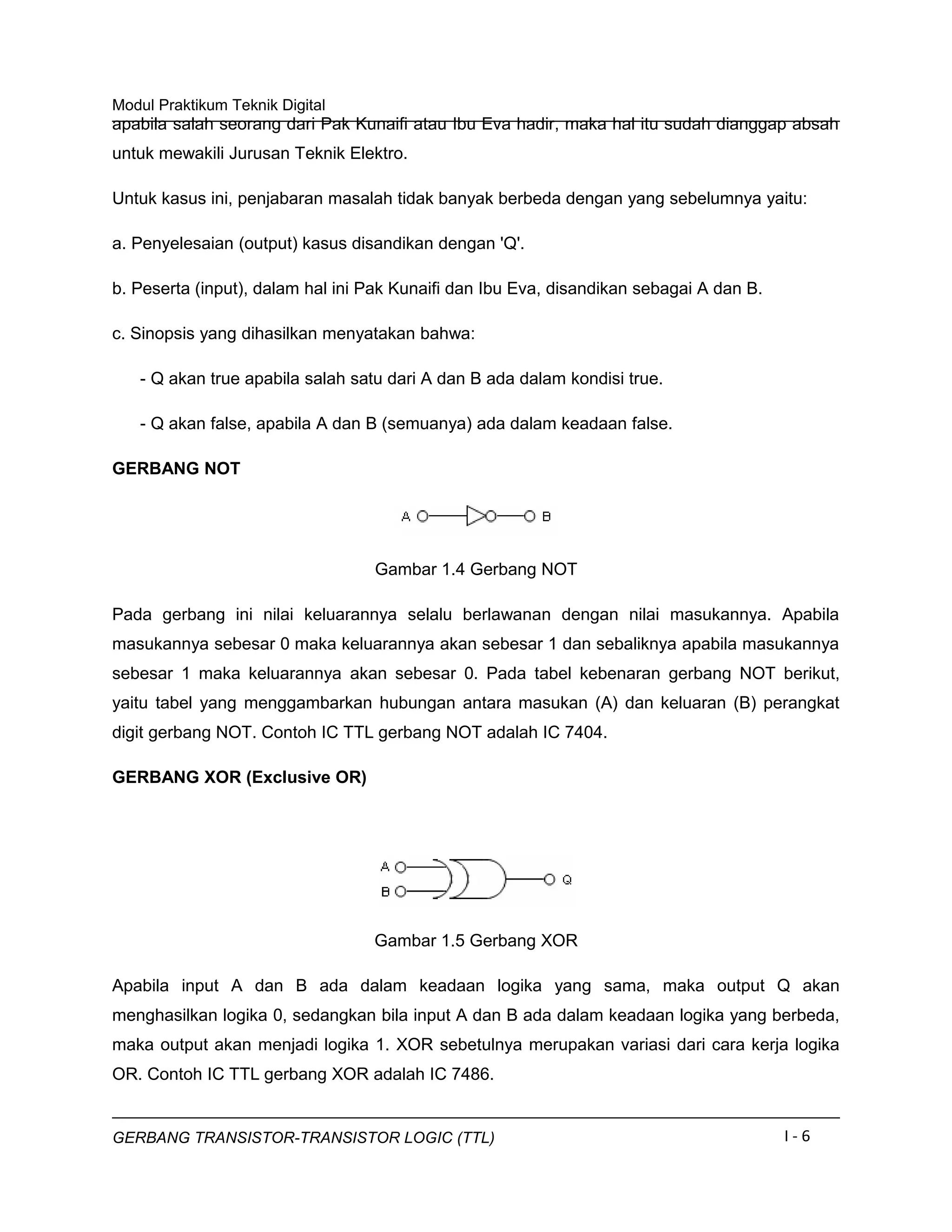 Gerbang logika | DOC