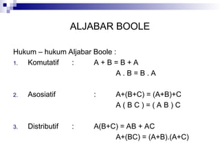 gerbang-logika-dan-aljabar-boolean dan fungsi aritmatika lainnya.ppt