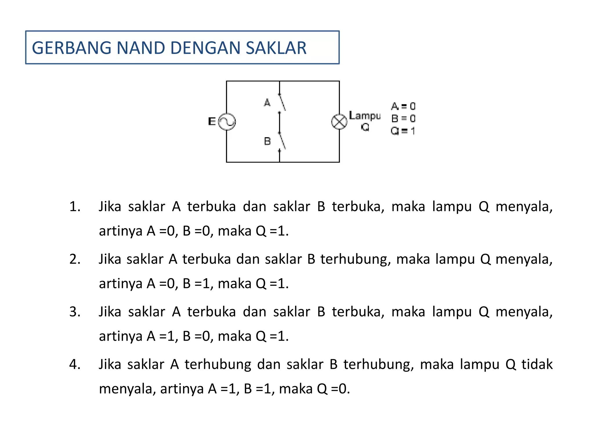 Gerbang logika | PPTX