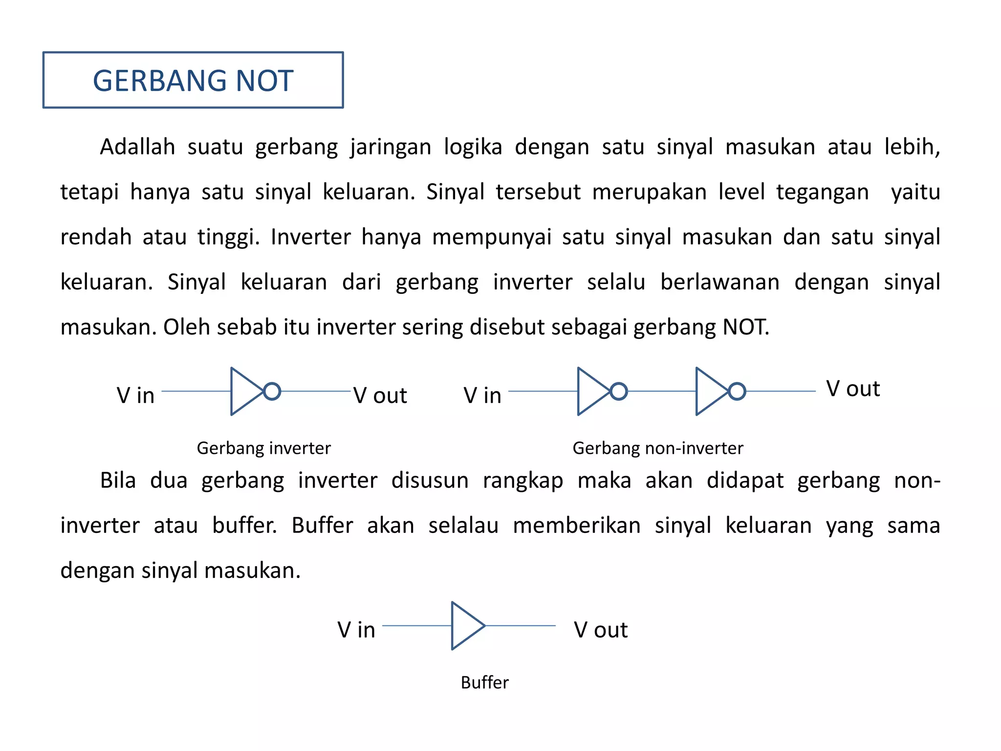 Gerbang logika | PPTX