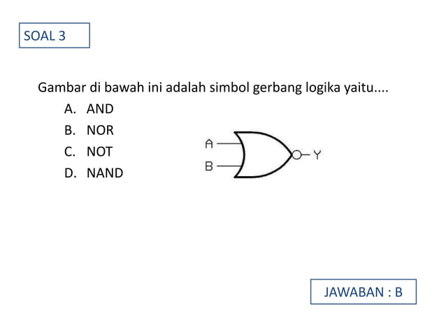 Gerbang logika | PPTX