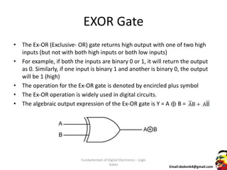 Gerbang LOGIKA DIGITAL | PPT