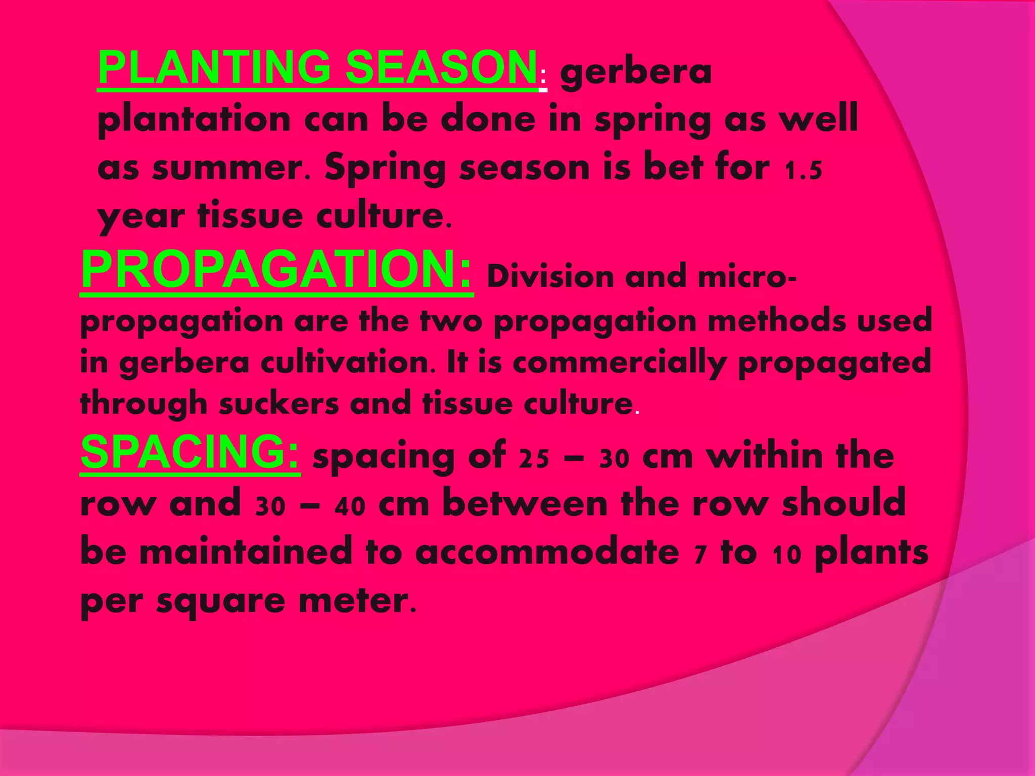 Gerbera module 3 | PPTX