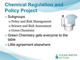 Chemicals Policy in the Great Lakes | PPT