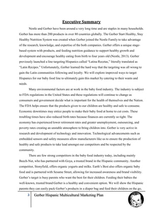 Gerber plan | DOCX