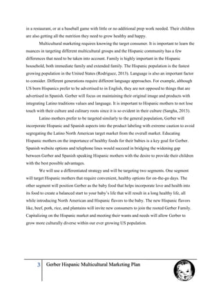 Gerber plan | DOCX