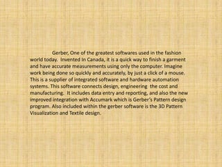 Gerber Technology Powerpoint | PPTX