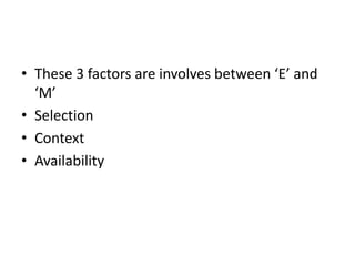 Gerbner’s model of communication | PPTX