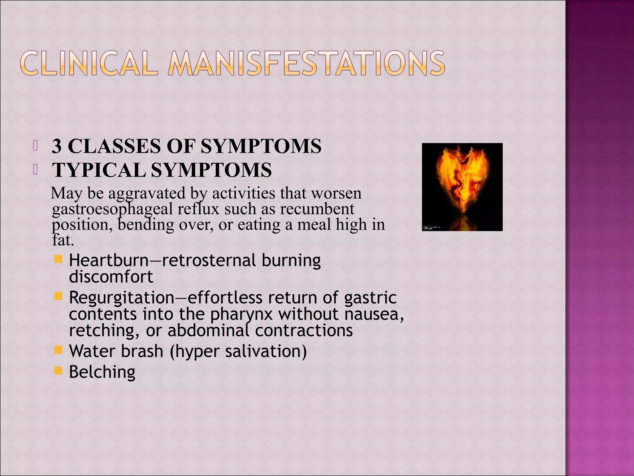 GASTROESOPHAGEAL REFLUX DISEASE | PPT