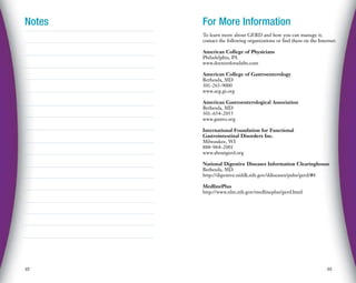 Gastroesophageal Reflux Disease: Gerd | PDF