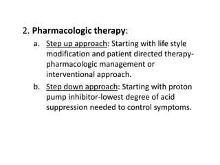 Gastro Esophageal Reflux Disease | PPT