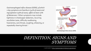 Gastroesophageal disease (GERD) in Adults | PPTX