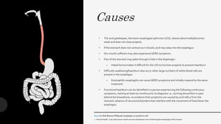 Gastroesophageal disease (GERD) in Adults | PPTX