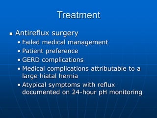 Gastro Esophageal Reflux Disease | PPT