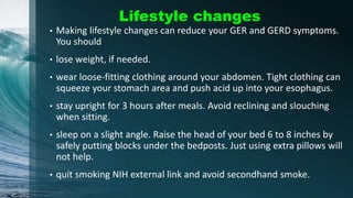 GERD | Gastro esophageal reflux disease-a brief medical study | PPTX
