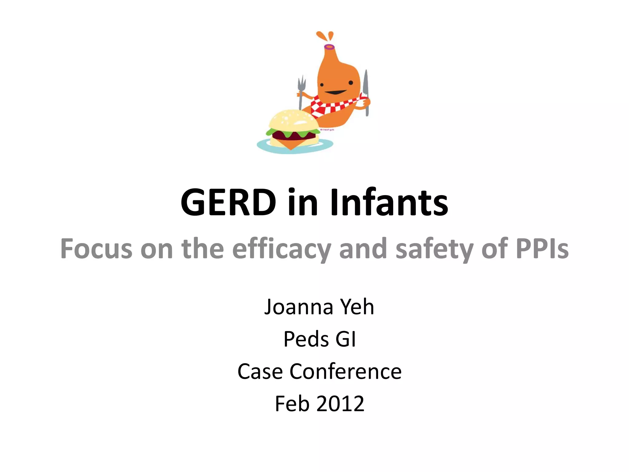 Gerd in infants | PDF