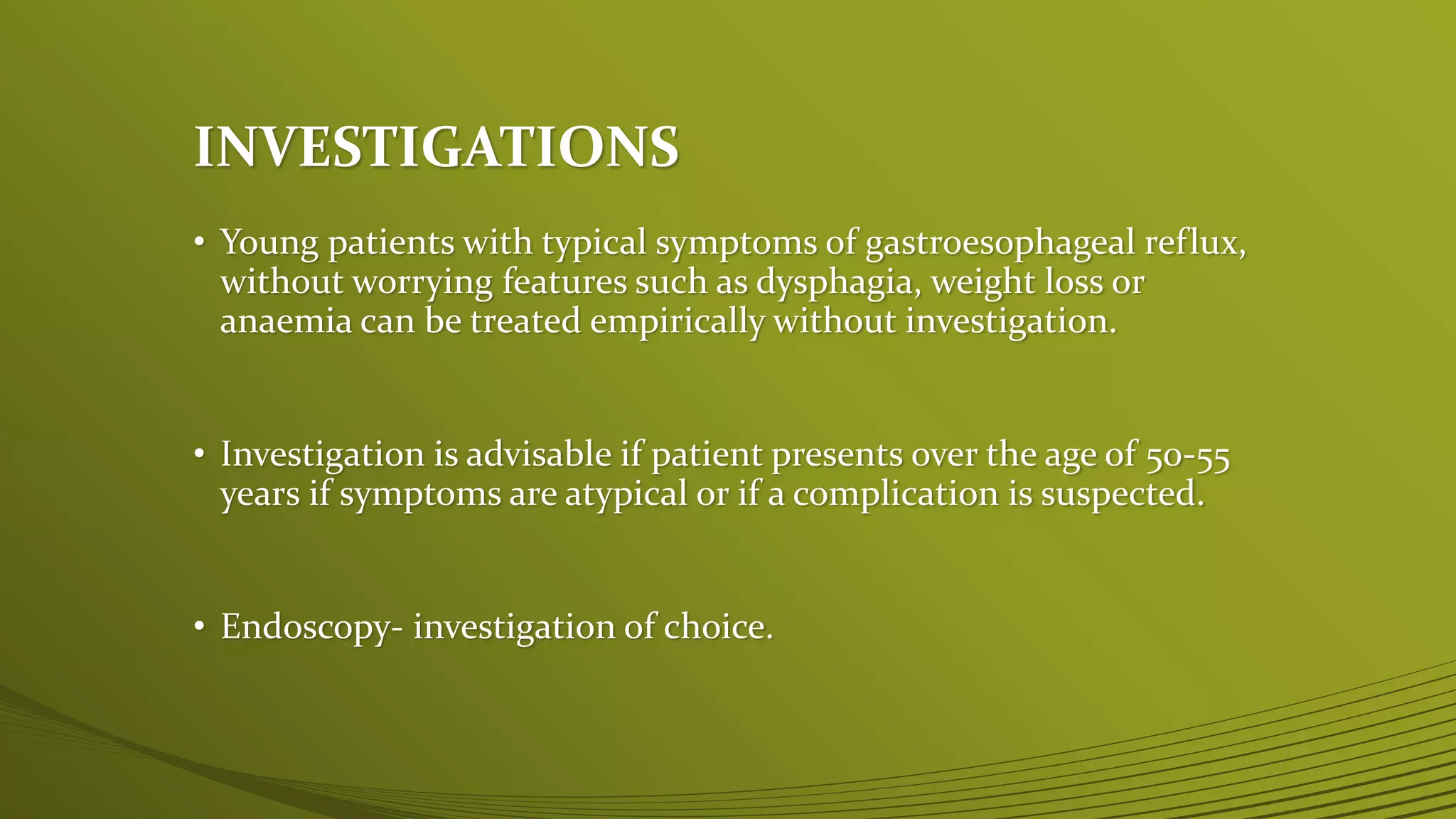 Gastroesophageal Reflux Disease (GERD) | PPTX