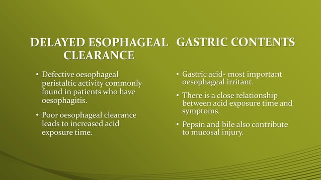 Gastroesophageal Reflux Disease (GERD) | PPTX | Digestive Disorders ...