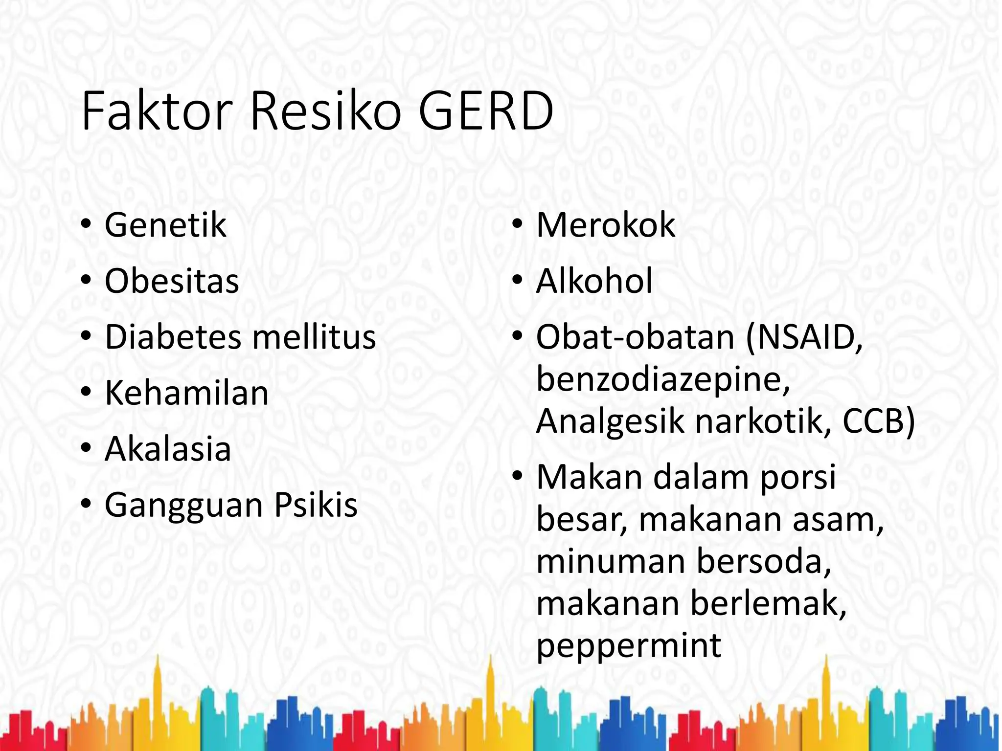 GERD gatroesofageal reflux disease (GERD) | PPT