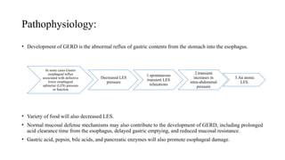 Gastro -esophageal reflux disease (GERD) | PPT