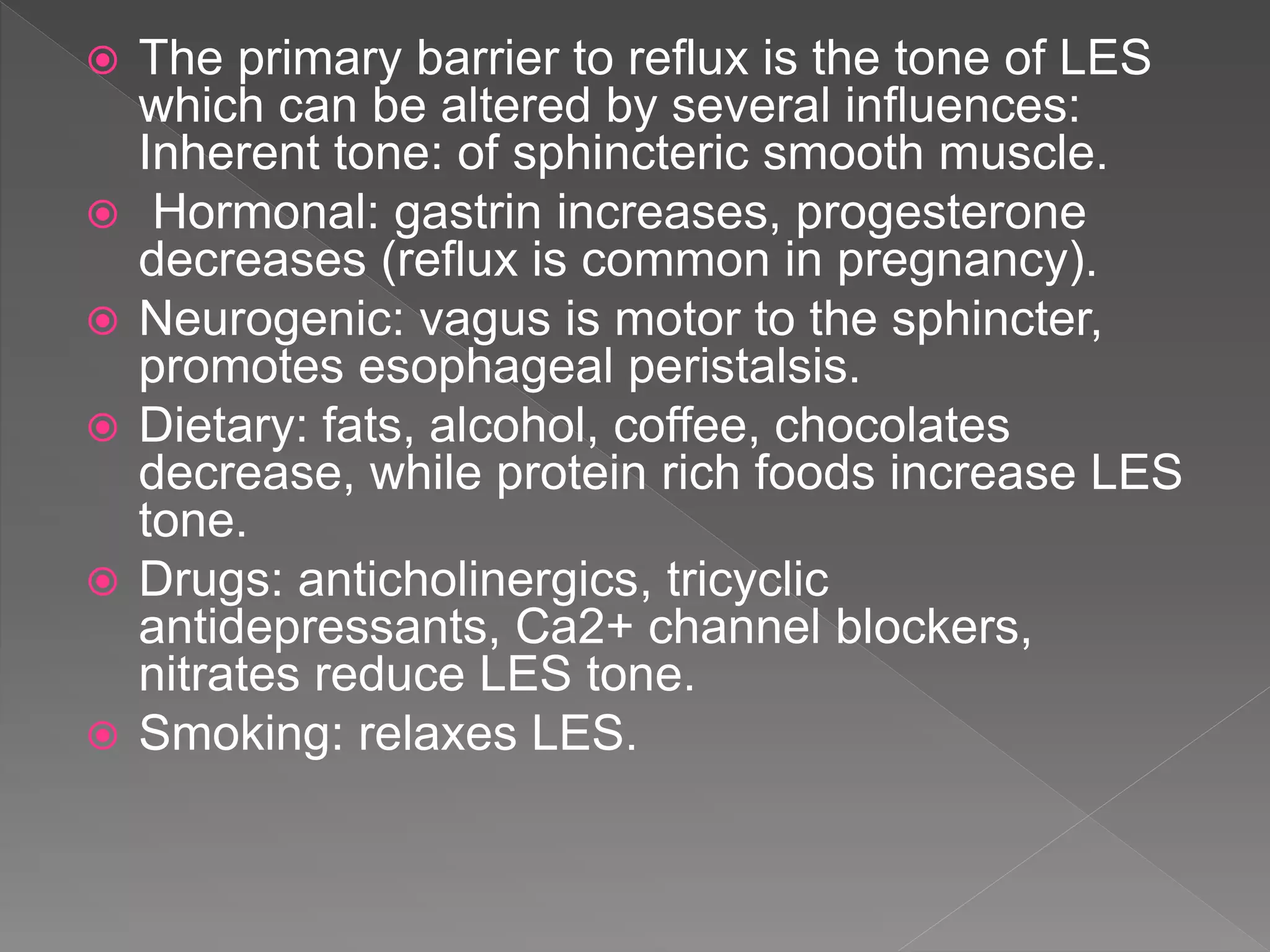 Gastroesophageal reflux disease | PPTX