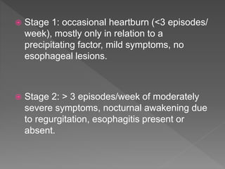 Gastroesophageal reflux disease | PPTX
