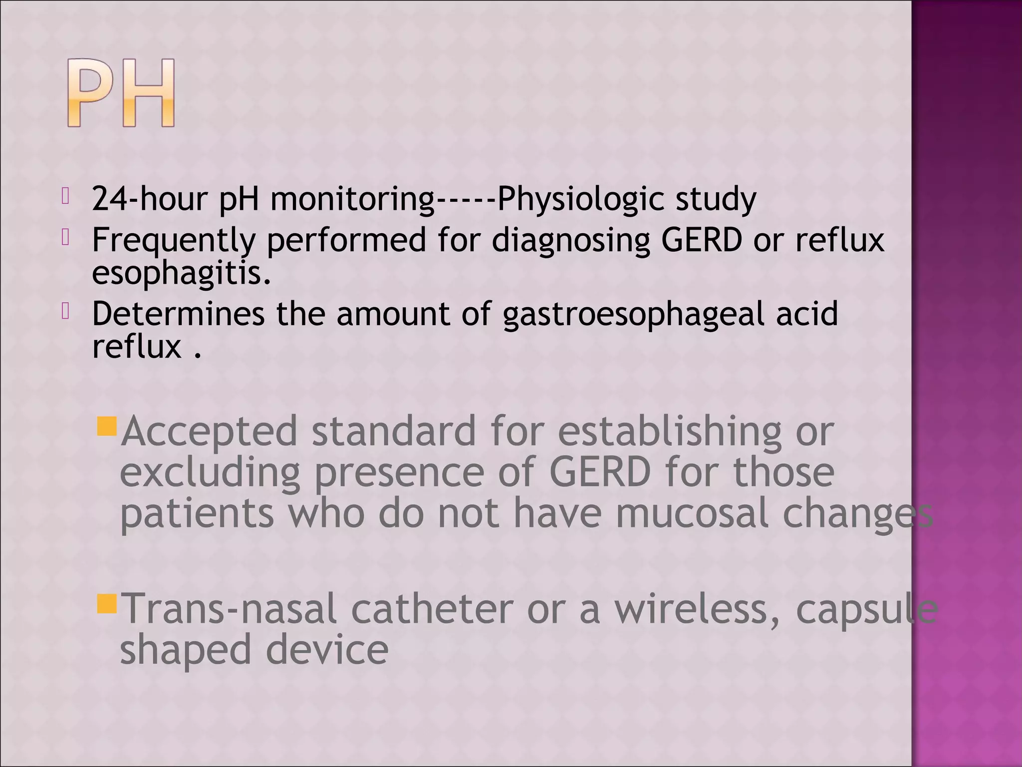 Gastro esophageal Reflux Disease (GERD) and its management | PPT