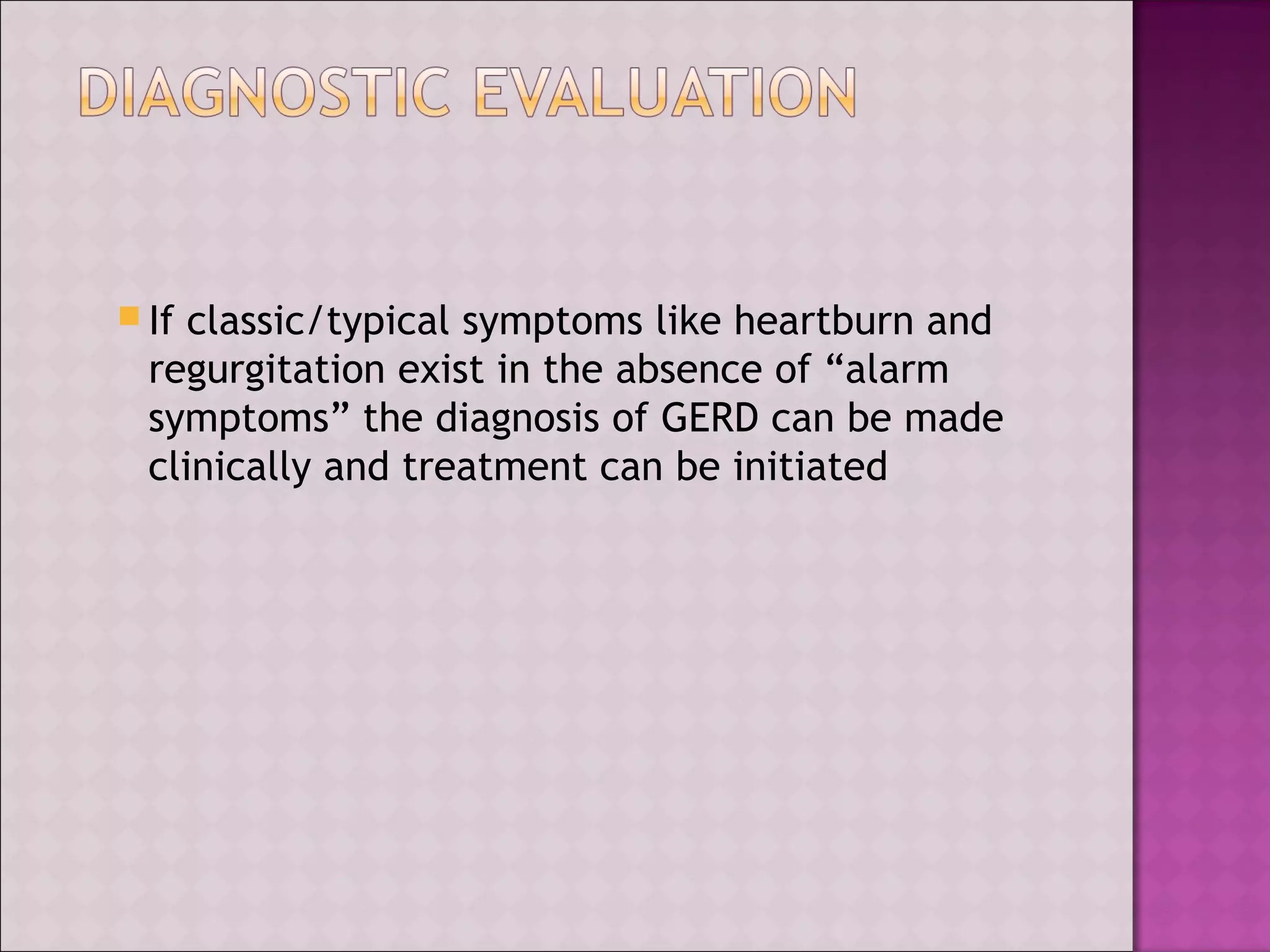 Gastro esophageal Reflux Disease (GERD) and its management | PPT