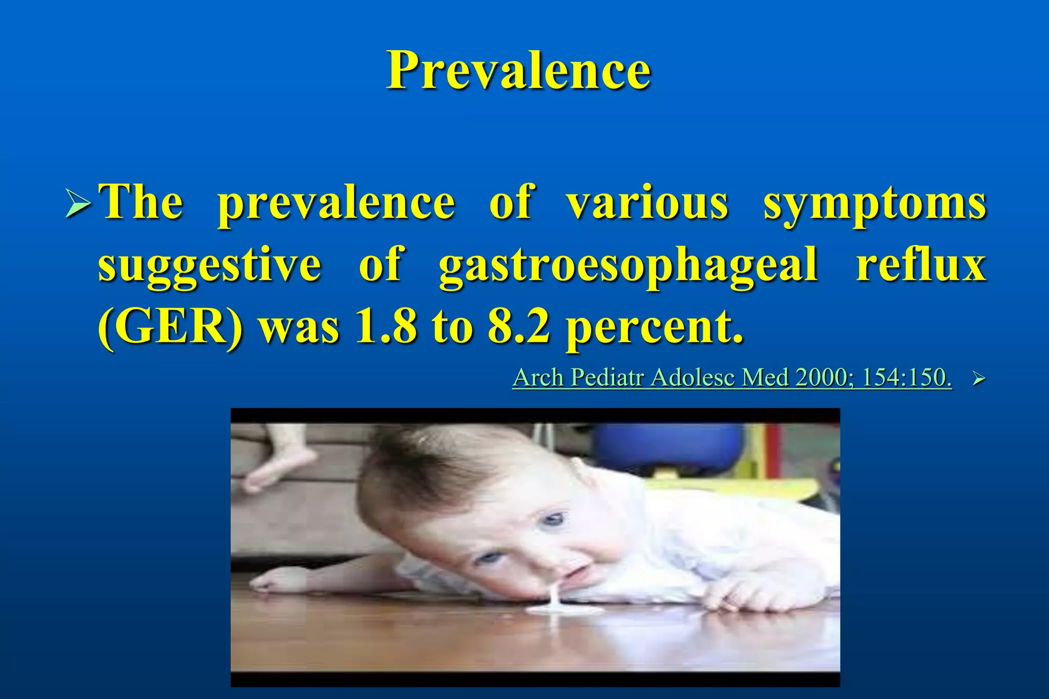 Gastroesophageal reflux disease (GERD) | PPTX