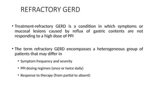 GERD and its Management. BY DR.ANIL S.O | PPT | Free Download