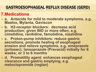 Gerd and post op mgmt. dr. blatchford 1.2014