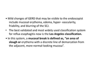 GERD / GASTRO ESOPHAGEAL REFLUX | PPTX