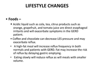 GERD / GASTRO ESOPHAGEAL REFLUX | PPTX