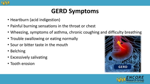 GERD encore ppt.pdf | Digestive Disorders | Diseases and Conditions