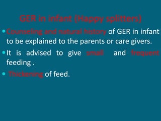 Gerd in children and its treatment | PPTX