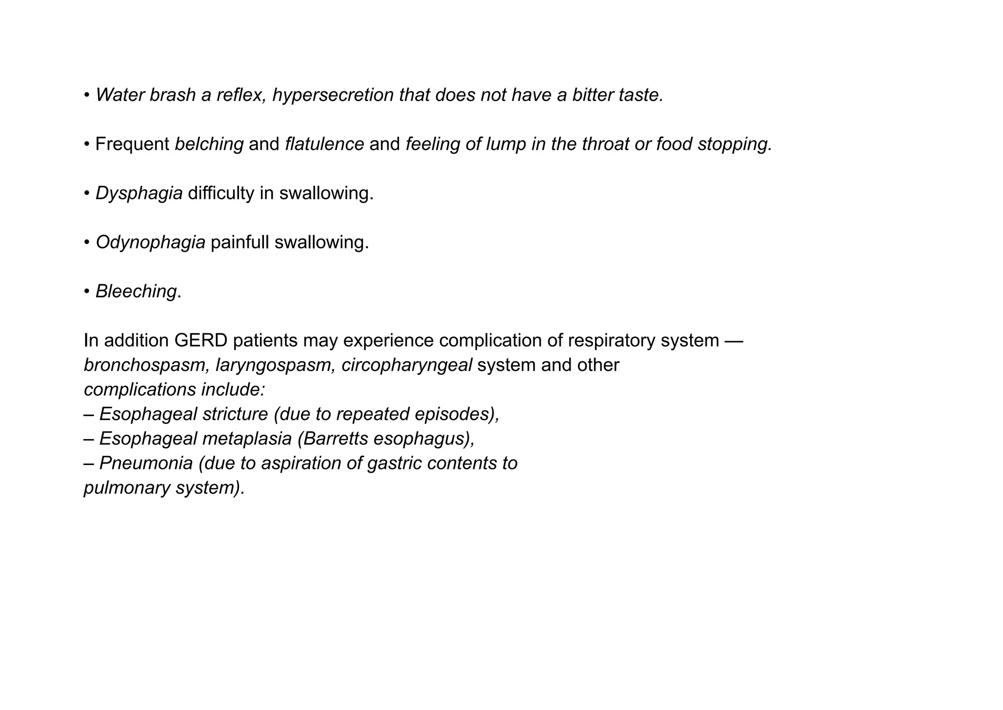 Gastroesophageal reflux diseases (GERD) | PDF