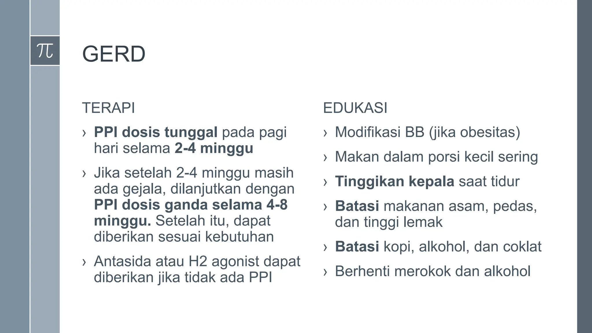 GERD, Perdarahan GI, Esophageal Atresia, Hernia Diafragma Kongenital, Ulkus Peptikum dan ...