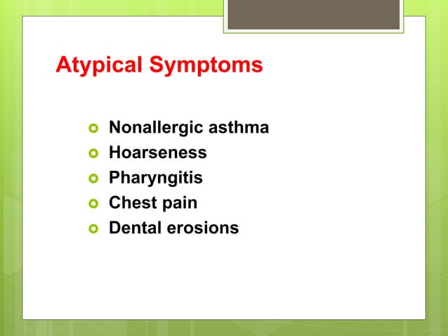 Gerd presentation ( Case study ) | PPSX