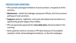 GERD (gastro esophageal reflux disease) and Achalasia cardia | PPTX