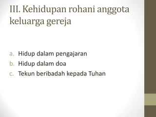 GEREJAKU KELUARGAKU.ppt................................................ | PPT