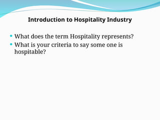 hospitality industry training manual .ppt