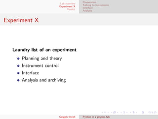 Python in a physics lab | PDF