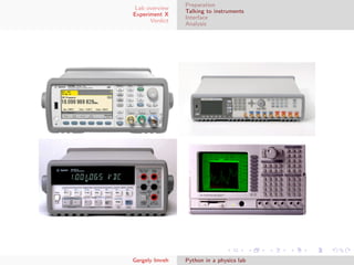 Python in a physics lab | PDF