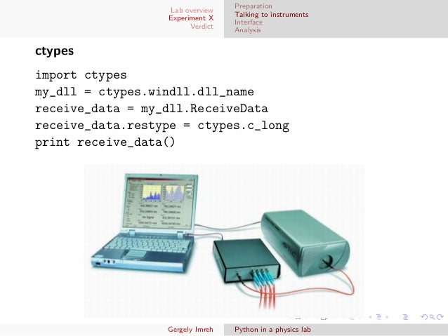 Python In A Physics Lab 2873